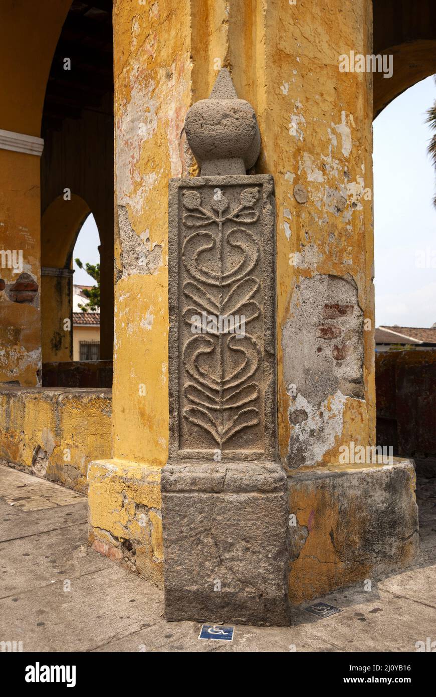Corner detail in the Municipal Water Tank Stock Photo - Alamy