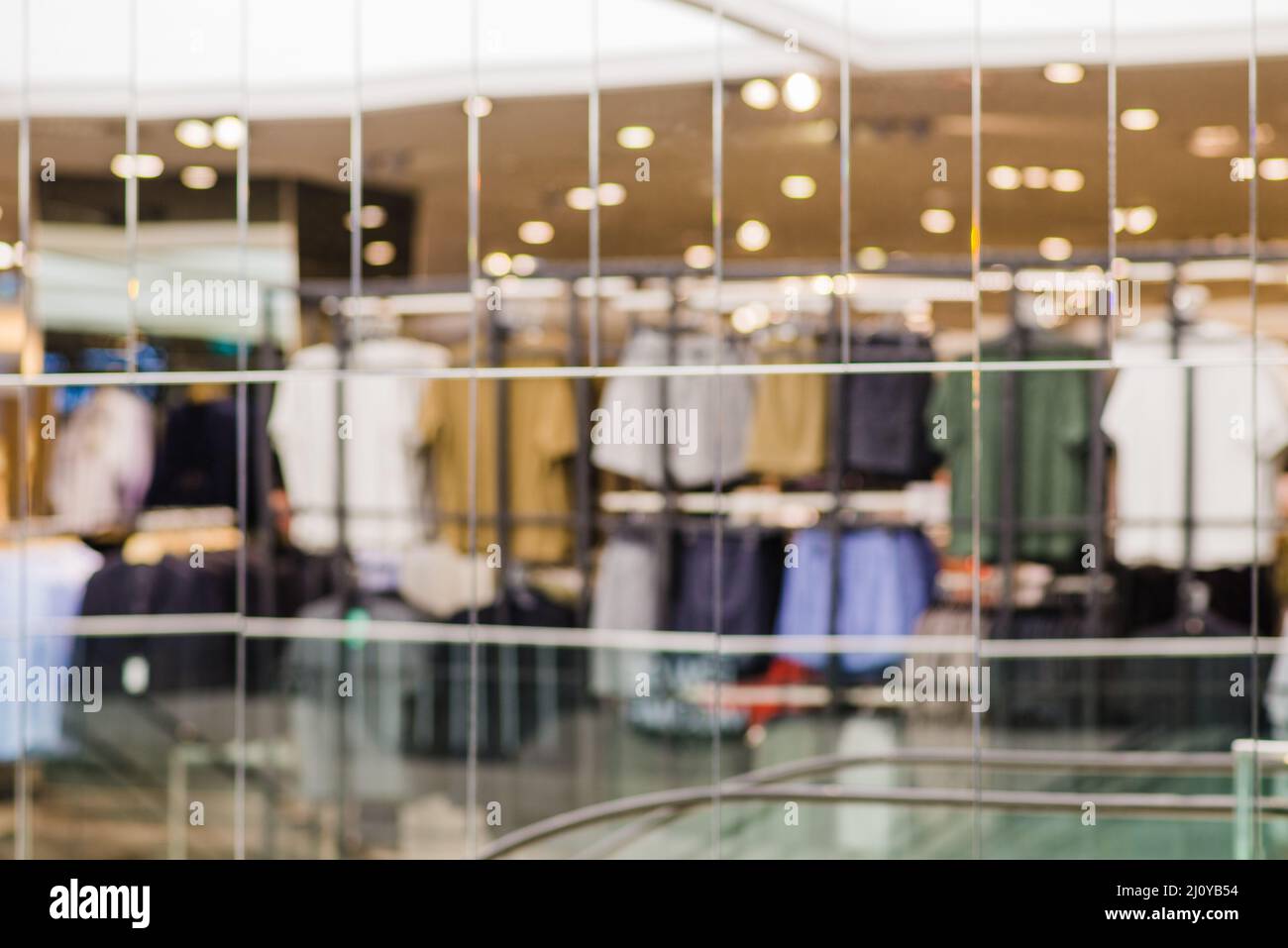 Blurred retail shop interior shot hi-res stock photography and images ...