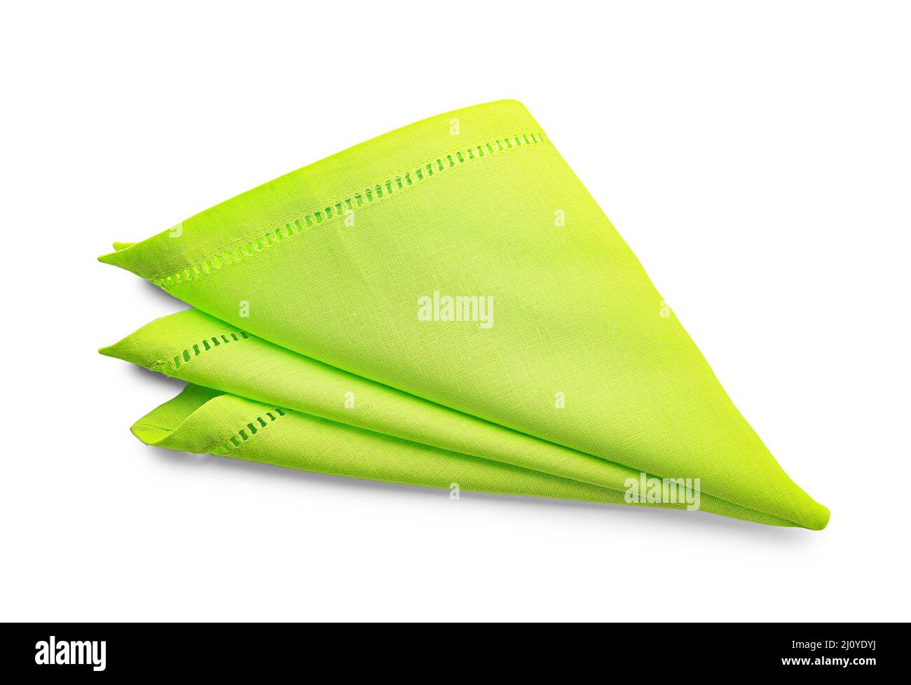 Clean napkin isolated on white Stock Photo - Alamy