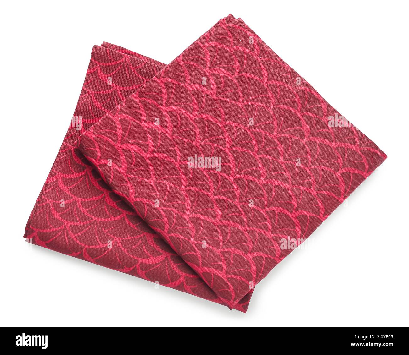 Clean napkins isolated on white Stock Photo - Alamy