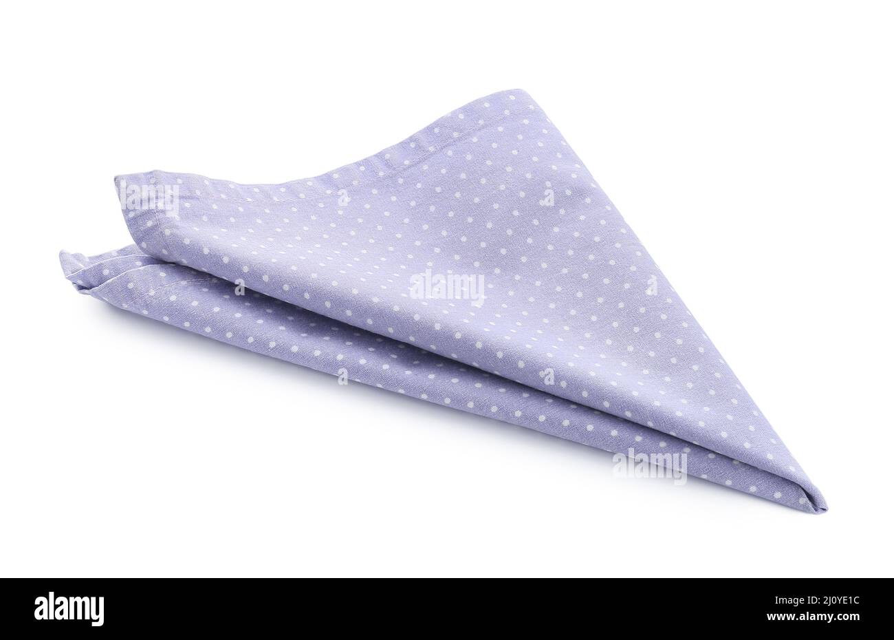 Clean napkin isolated on white Stock Photo - Alamy