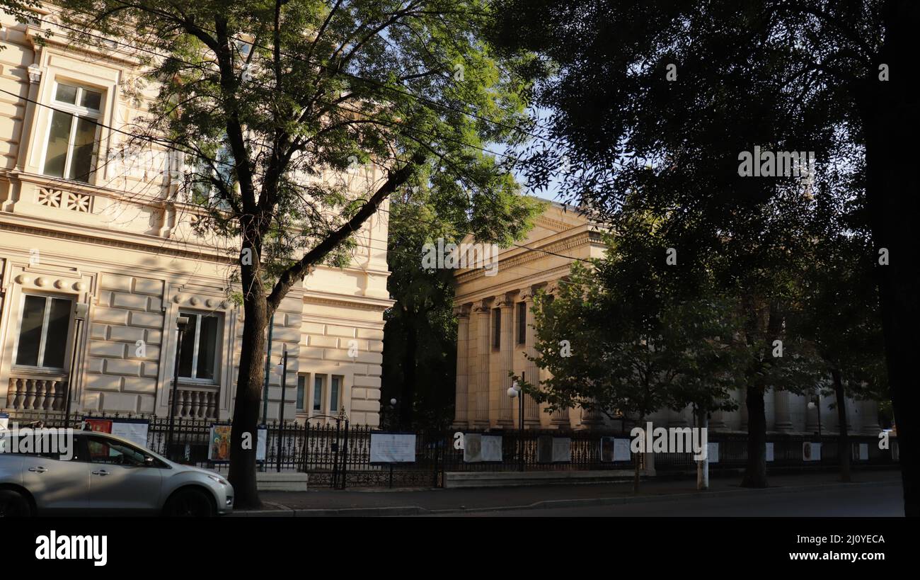 Bucharest urban pattern Stock Photo - Alamy