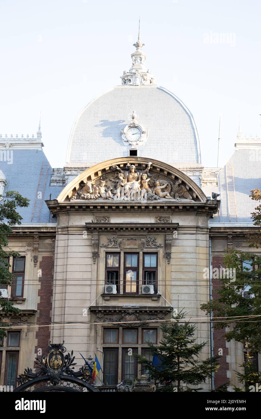 Bucharest urban pattern Stock Photo - Alamy