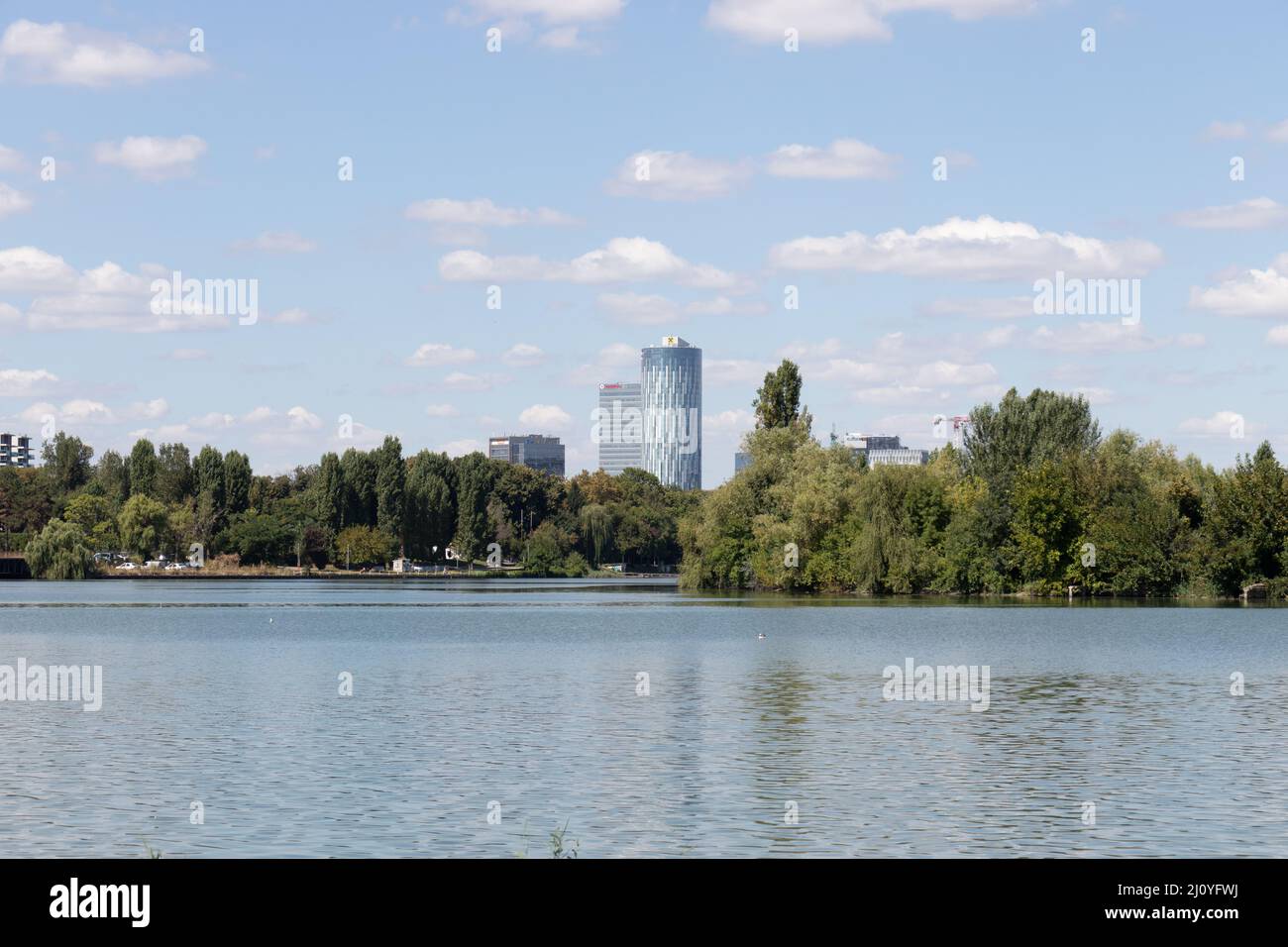 Bucharest urban pattern Stock Photo - Alamy