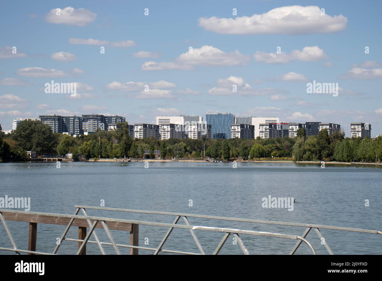 Bucharest urban pattern Stock Photo - Alamy