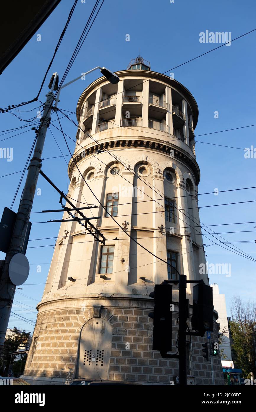 Bucharest urban pattern Stock Photo - Alamy
