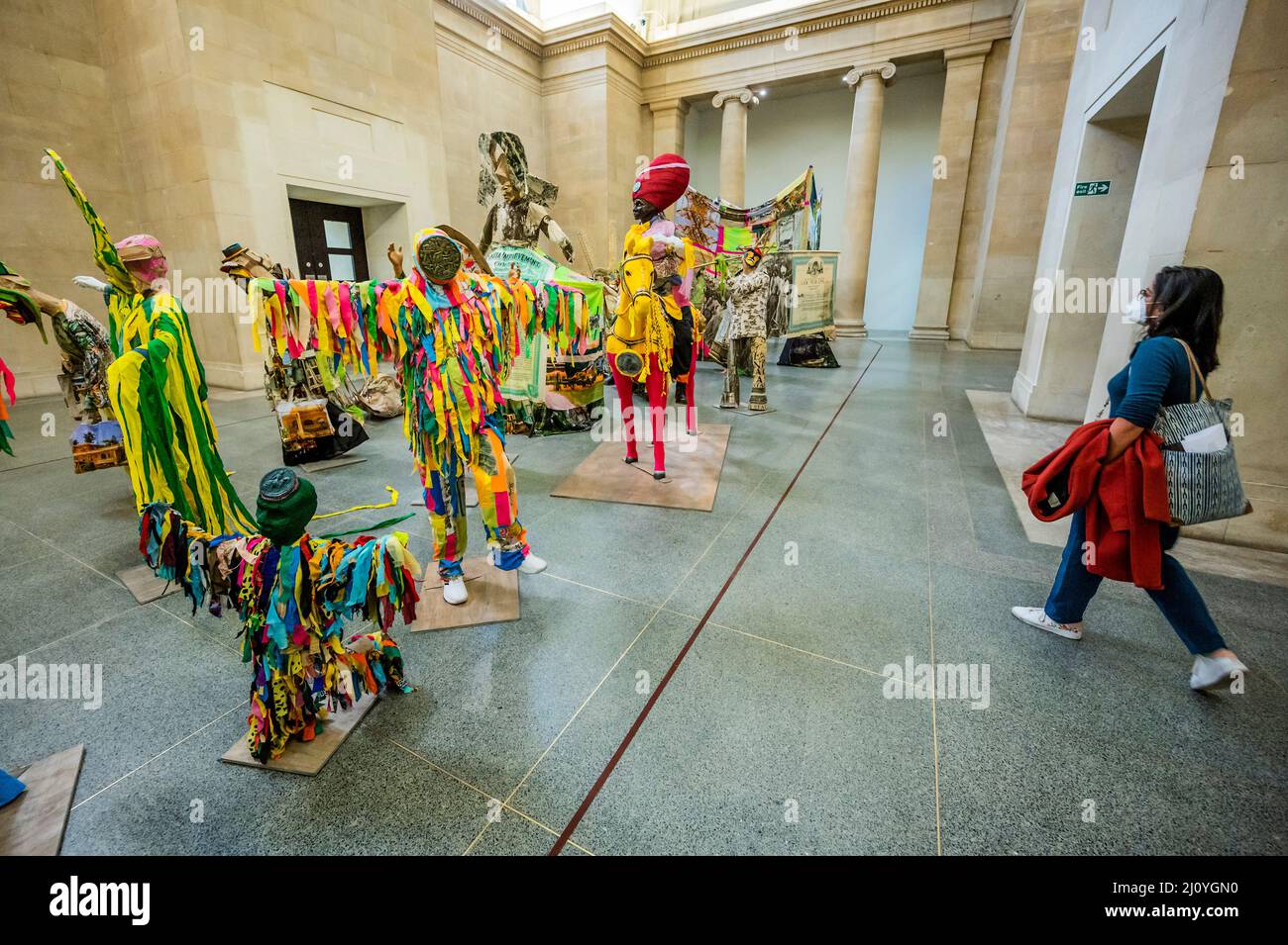 London, UK. 21st Mar, 2022. Tate Britain unveils The Procession a new ...