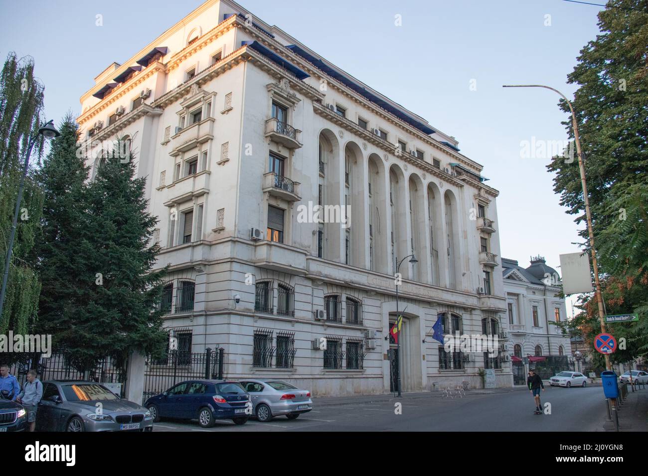 Bucharest urban pattern Stock Photo - Alamy