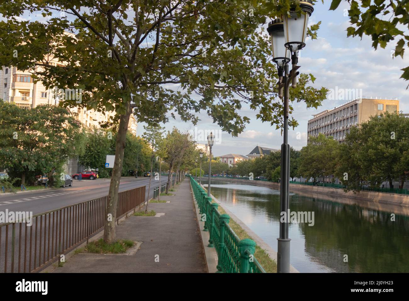 Bucharest urban pattern Stock Photo - Alamy