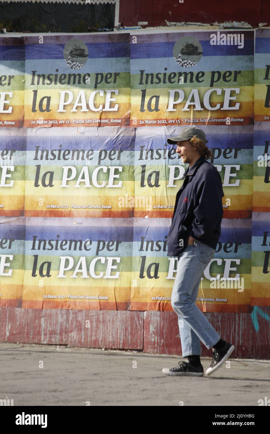 21st March 2022 Sit in for peace - Anti War protest- People in San ...