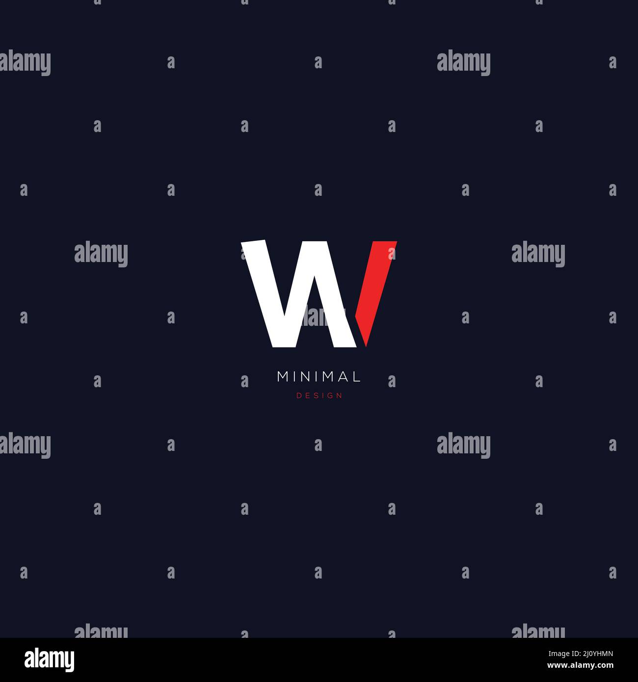 Letter W logo icon design template elements Stock Vector Image & Art ...