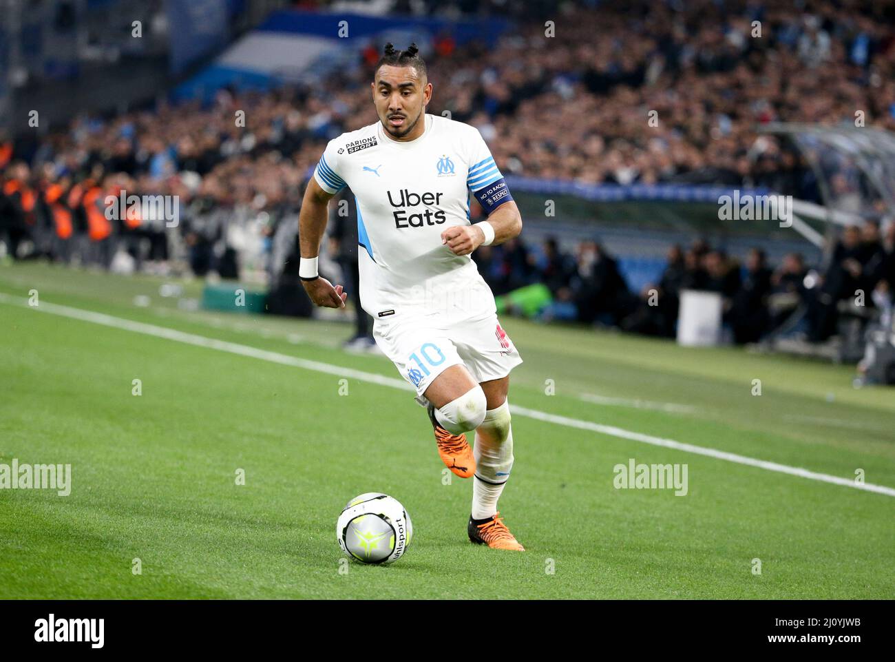 Dimitri Payet of Marseille during the French championship Ligue 1 ...