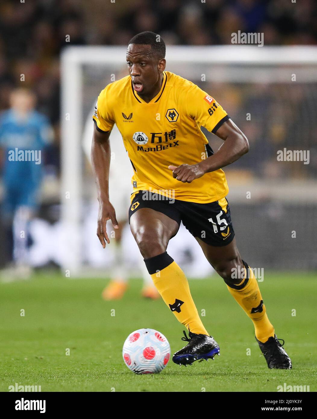 Wolverhampton Wanderers' Willy Boly during the Premier League match at ...