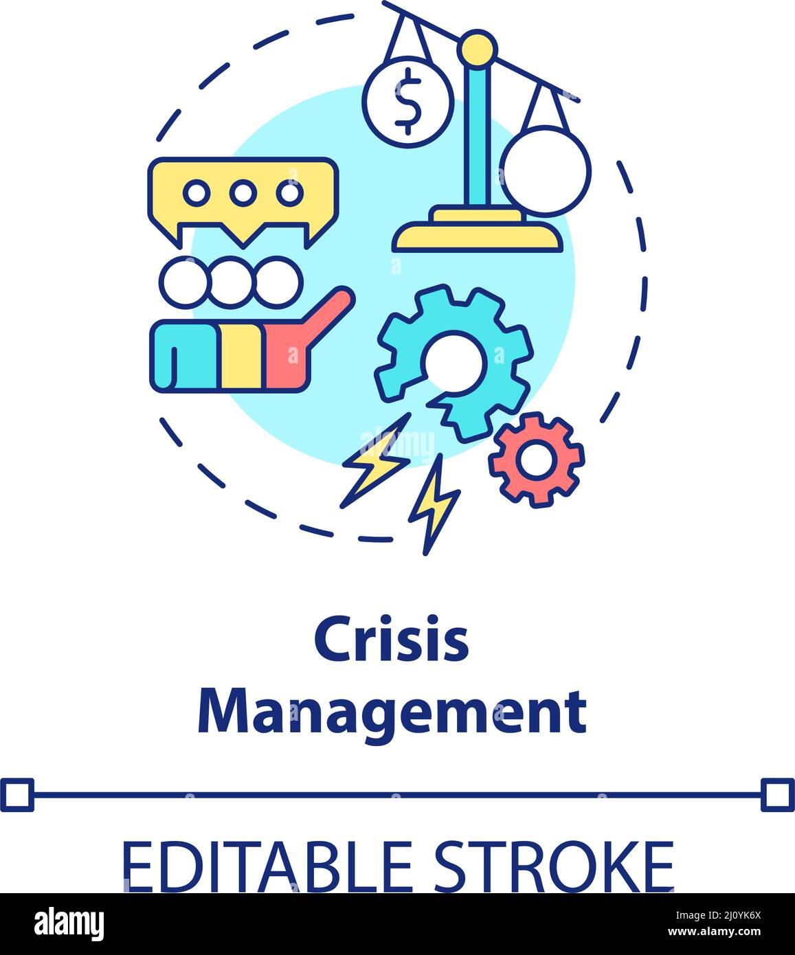 Crisis management concept icon Stock Vector Image & Art - Alamy Crisis management concept icon Stock Vector Image & Art - Alamy