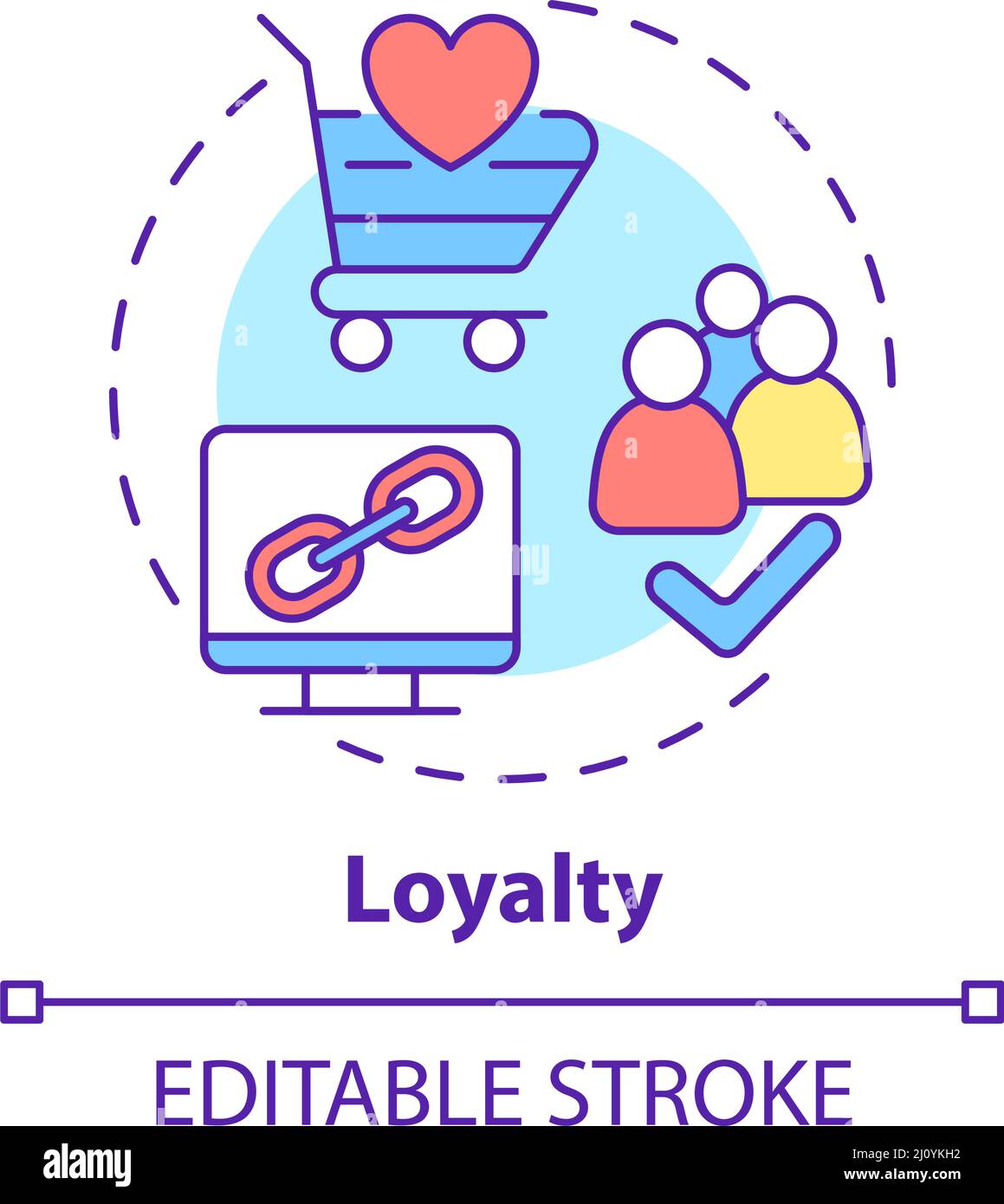 Loyalty concept icon Stock Vector Image & Art - Alamy Loyalty concept icon Stock Vector Image & Art - Alamy
