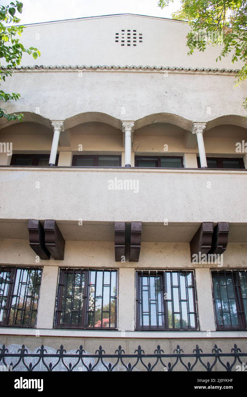 Bucharest urban pattern Stock Photo - Alamy