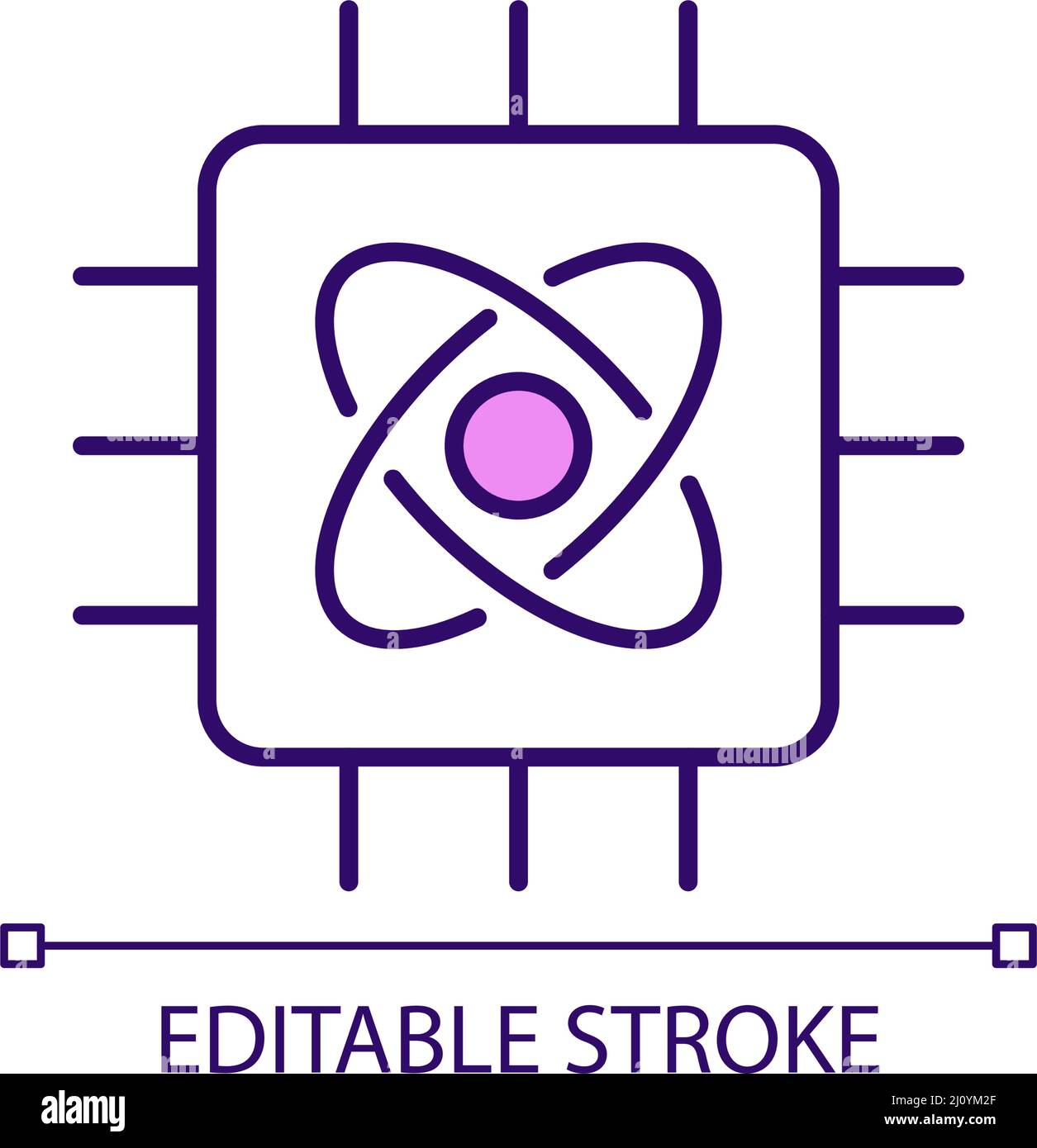 Quantum mechanics art Stock Vector Images - Alamy