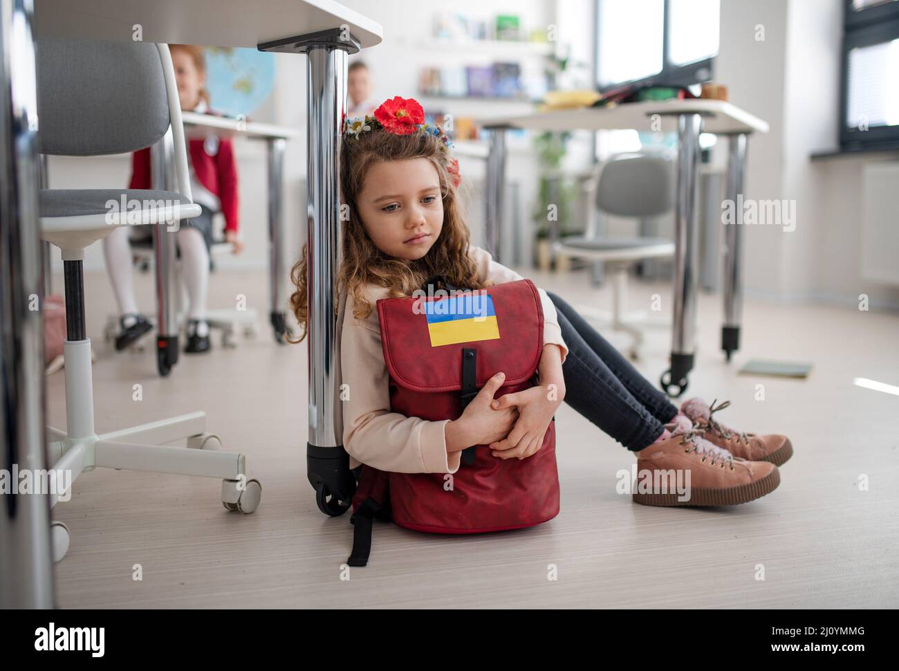 Back To School Sad Kids