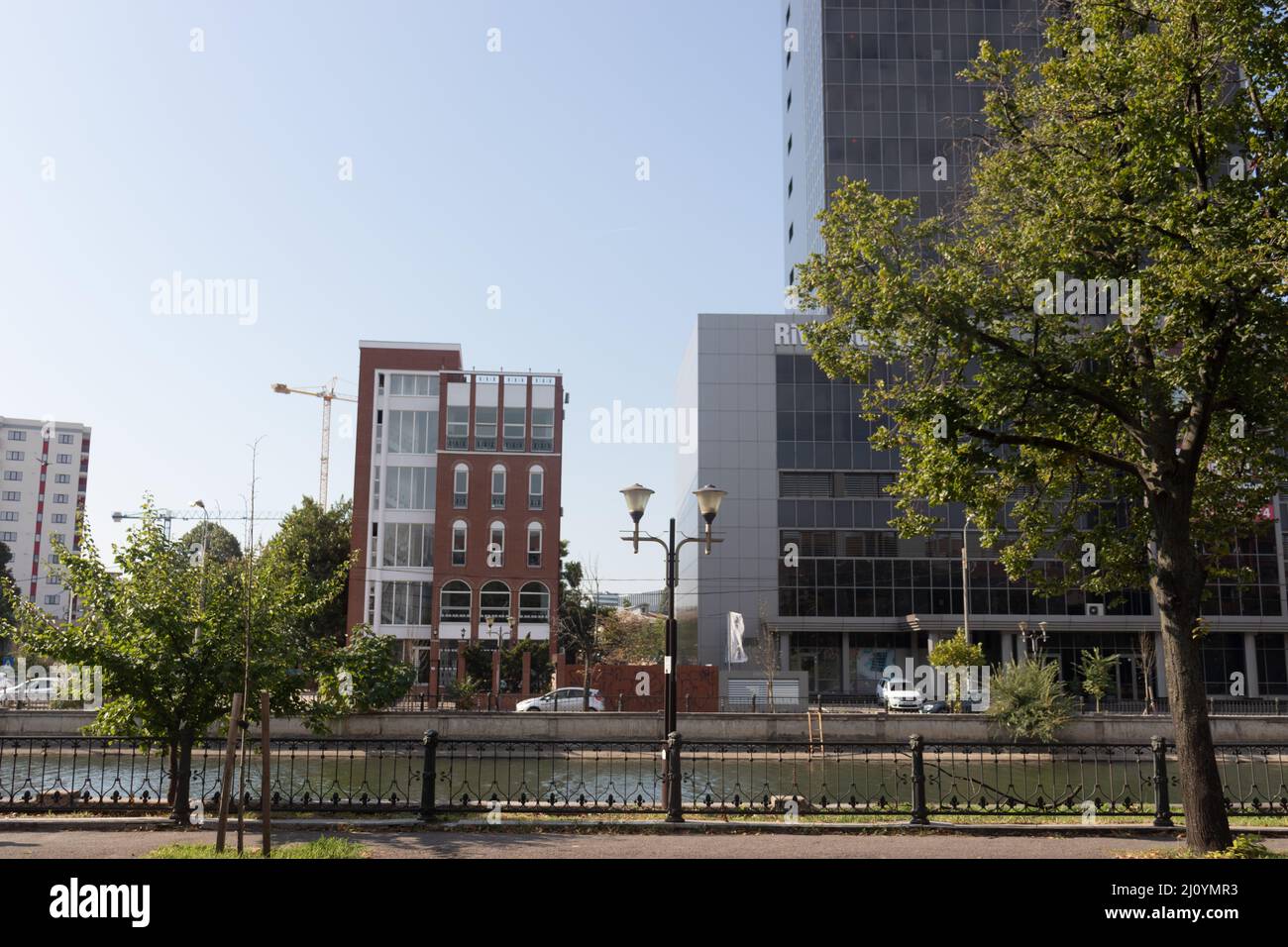 Bucharest urban pattern Stock Photo - Alamy