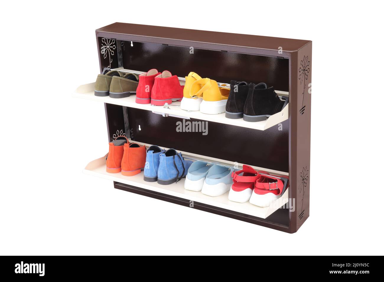 metal shoe cabinet with lock Stock Photo - Alamy
