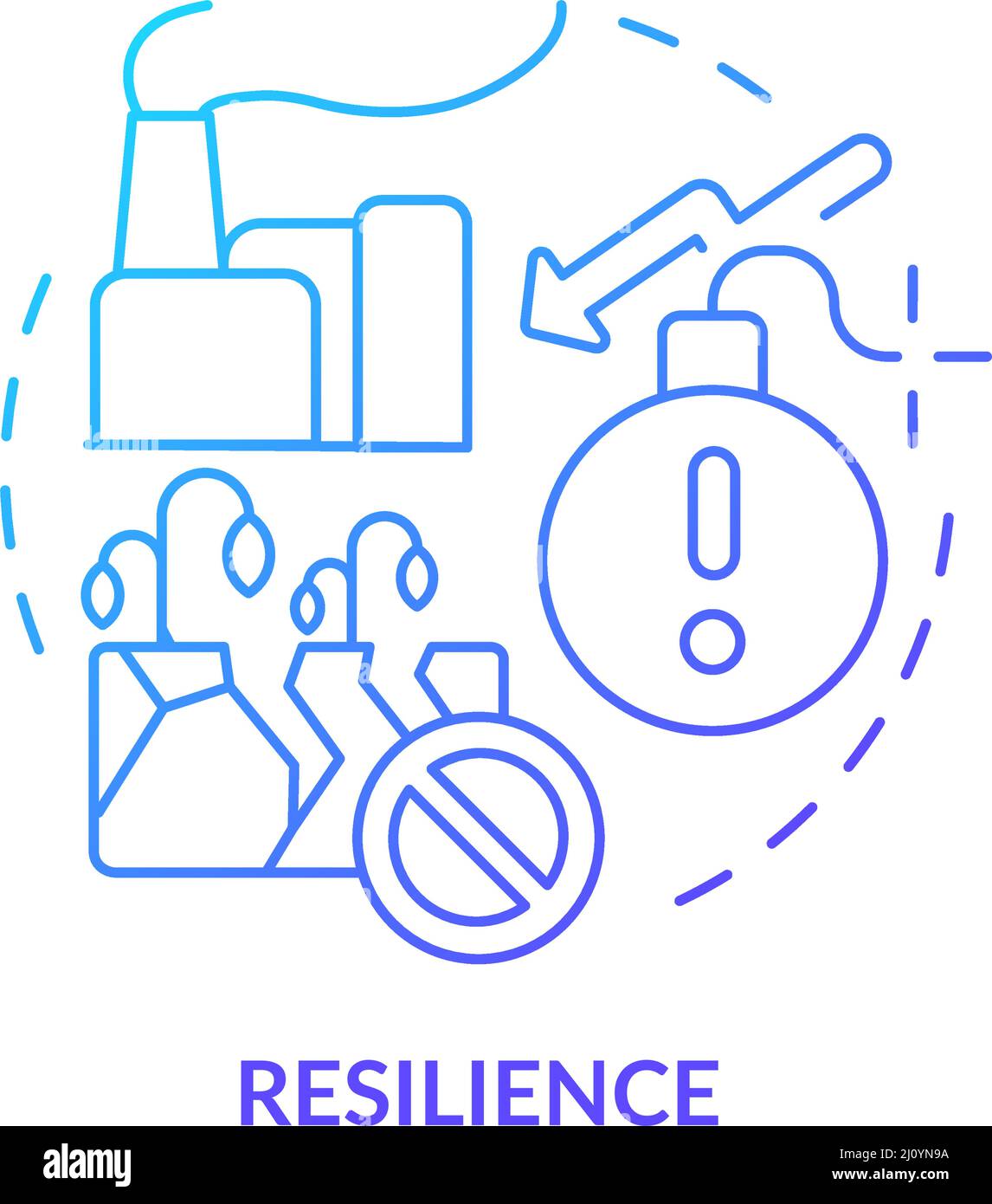 Resilience blue gradient concept icon Stock Vector Image & Art - Alamy Resilience blue gradient concept icon Stock Vector Image & Art - Alamy