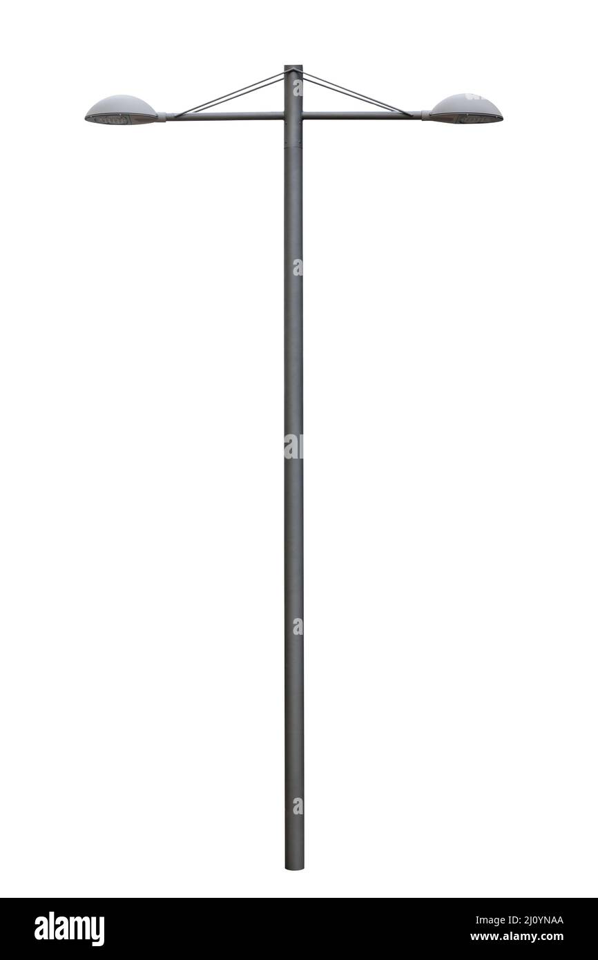 Street lamppost, isolated Stock Photo - Alamy