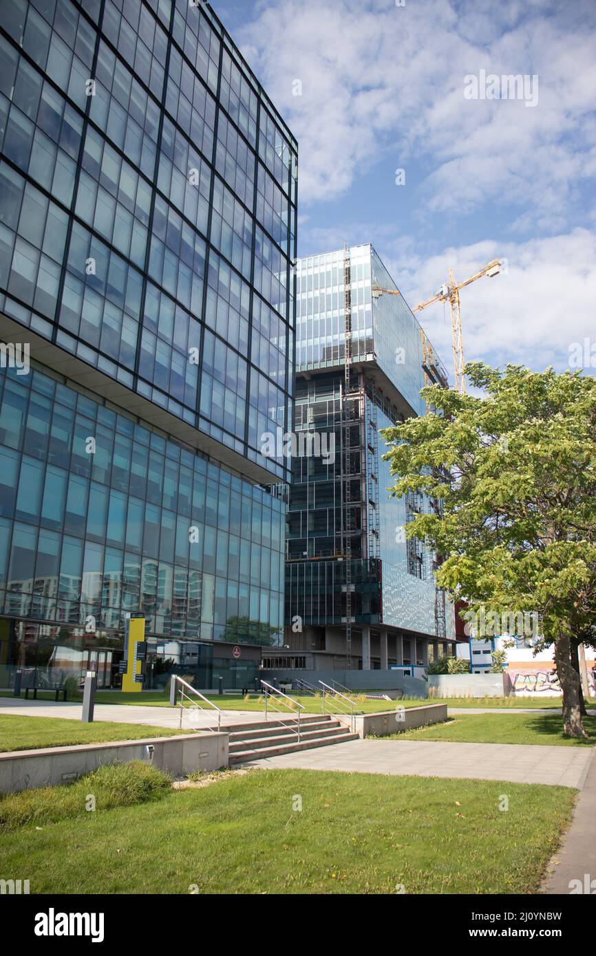 Bucharest urban pattern Stock Photo - Alamy