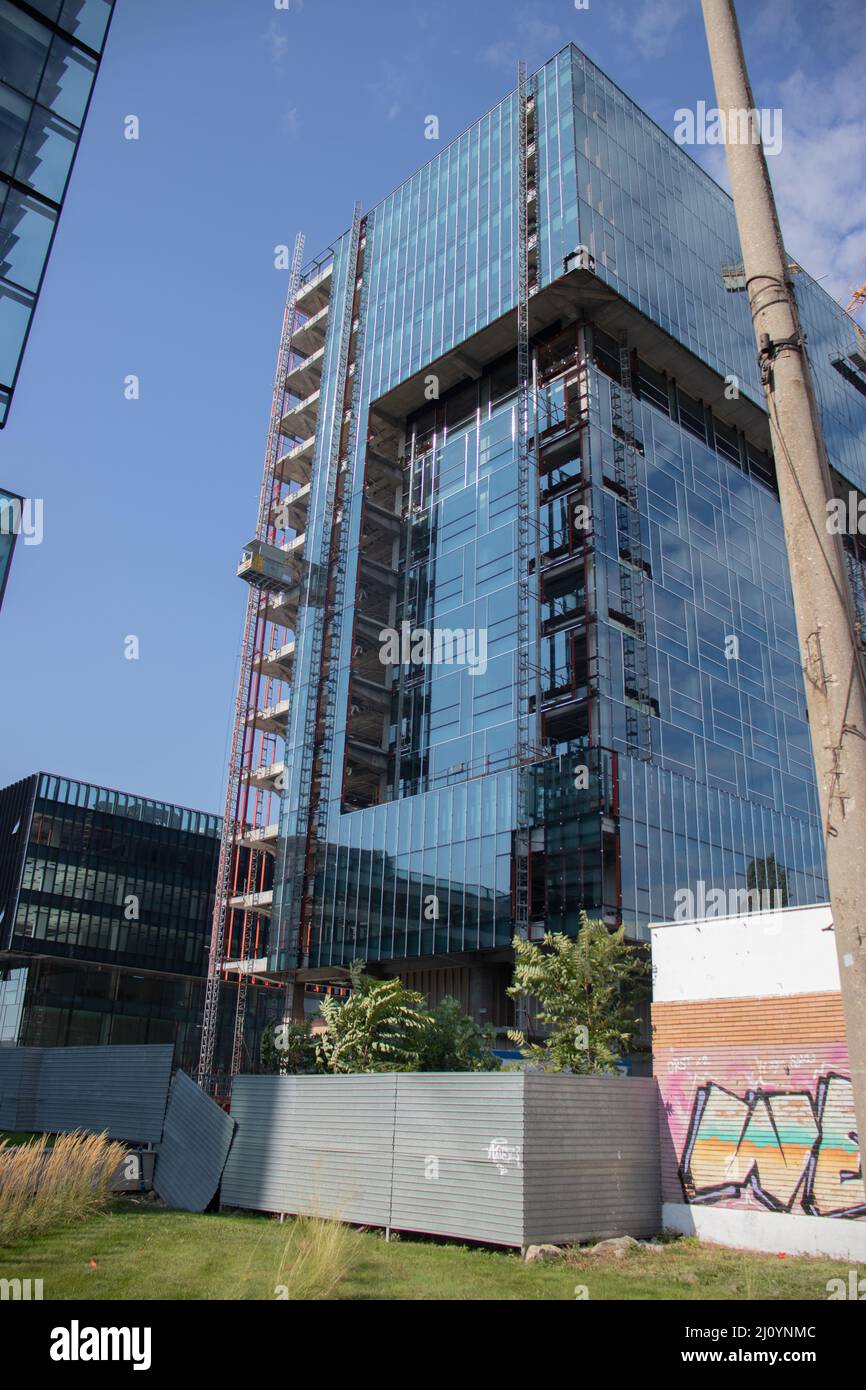 Bucharest urban pattern Stock Photo - Alamy