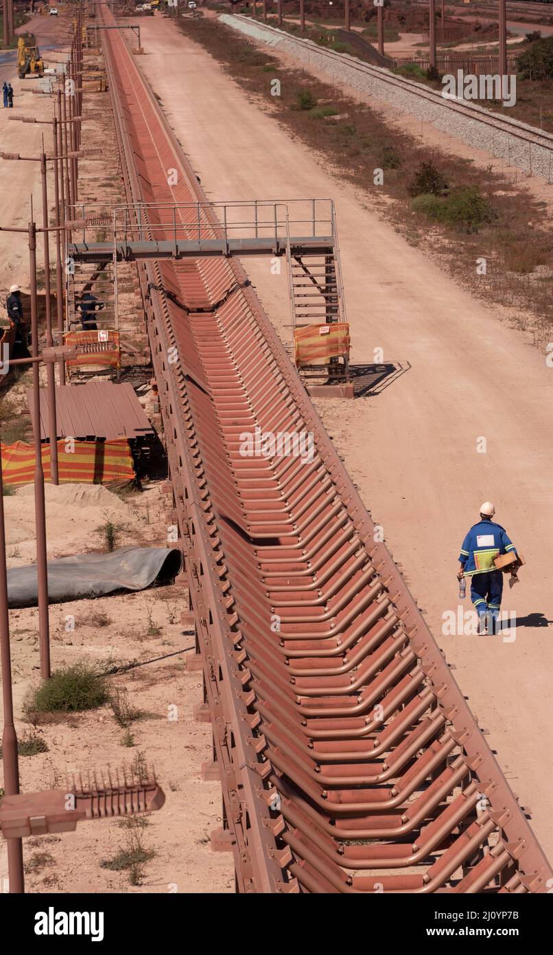 Saldanha Bay, West Coast, South Africa. 2022. Overview of building ...