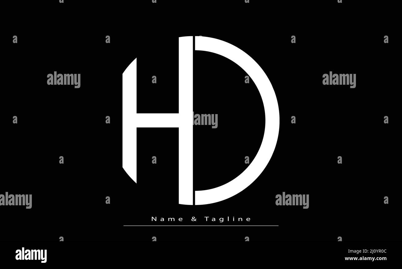 Alphabet letters Initials Monogram logo HO , OH Stock Vector Image ...