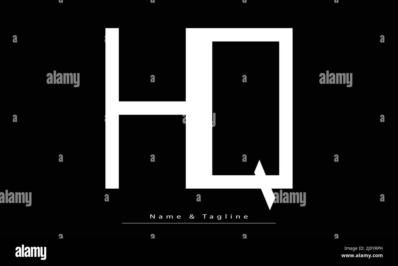 Letter hq logo hi-res stock photography and images - Alamy