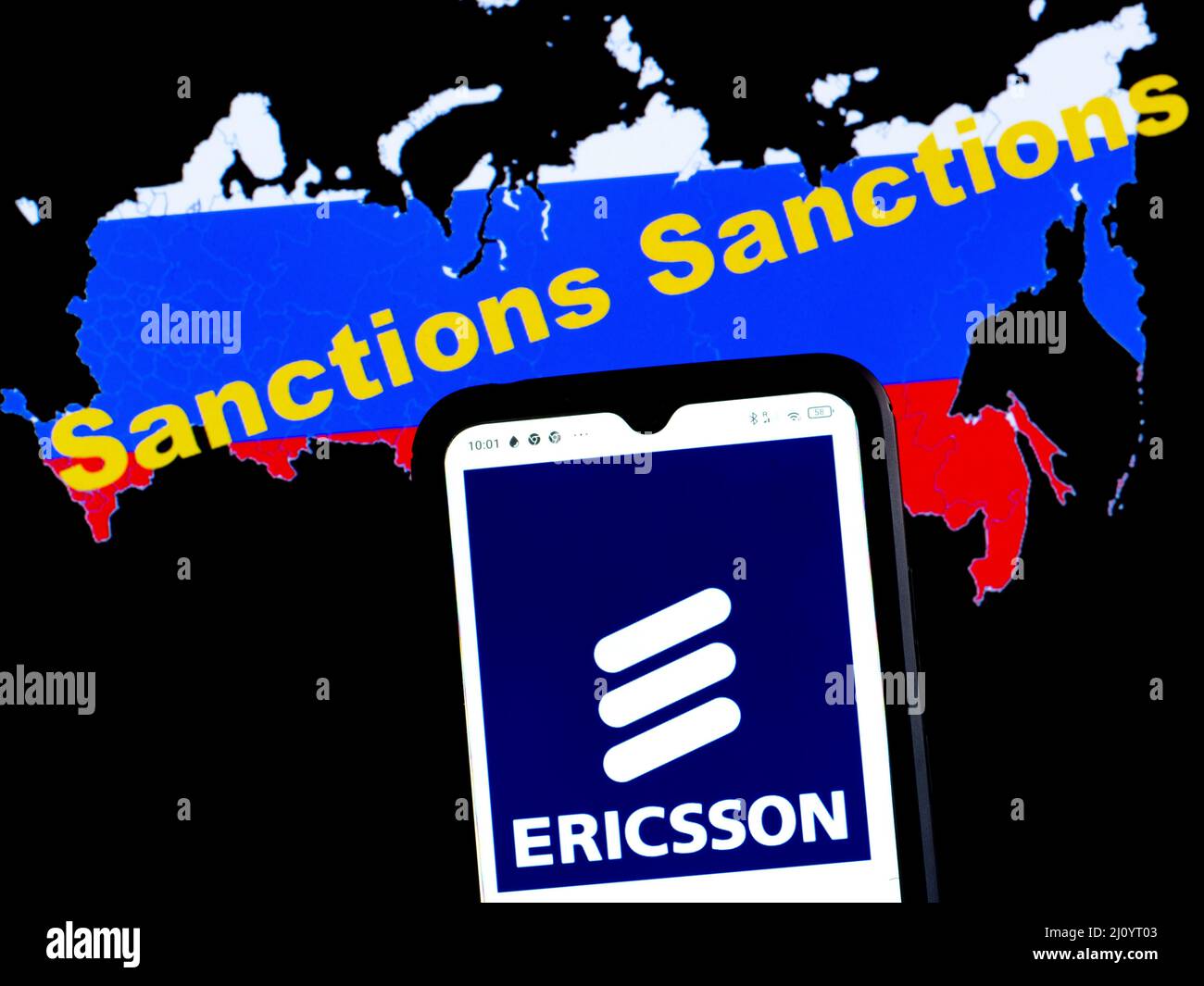 Ericsson flag hi-res stock photography and images - Alamy