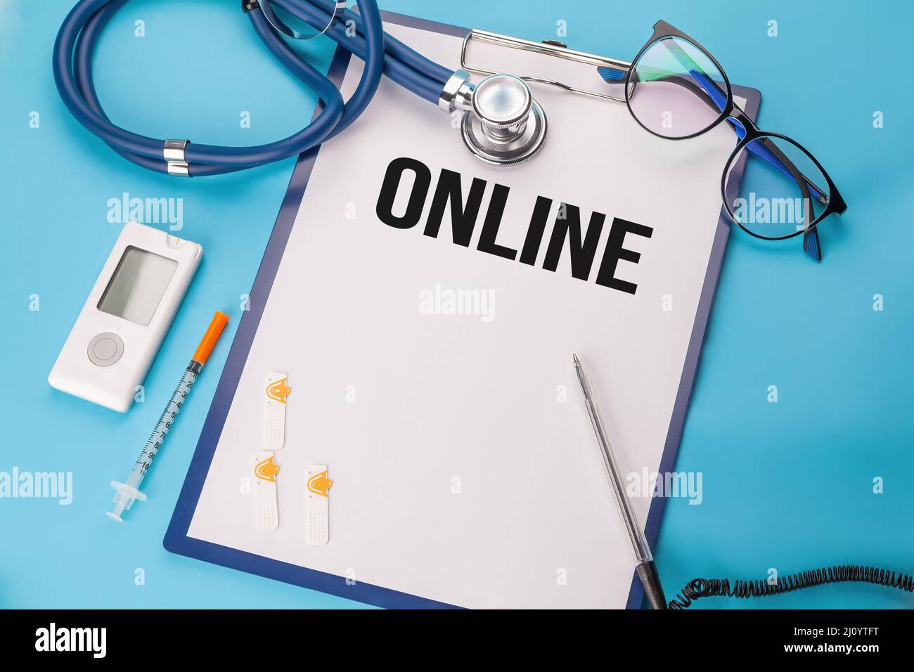 Online medical communication with patient and analysis health on ...