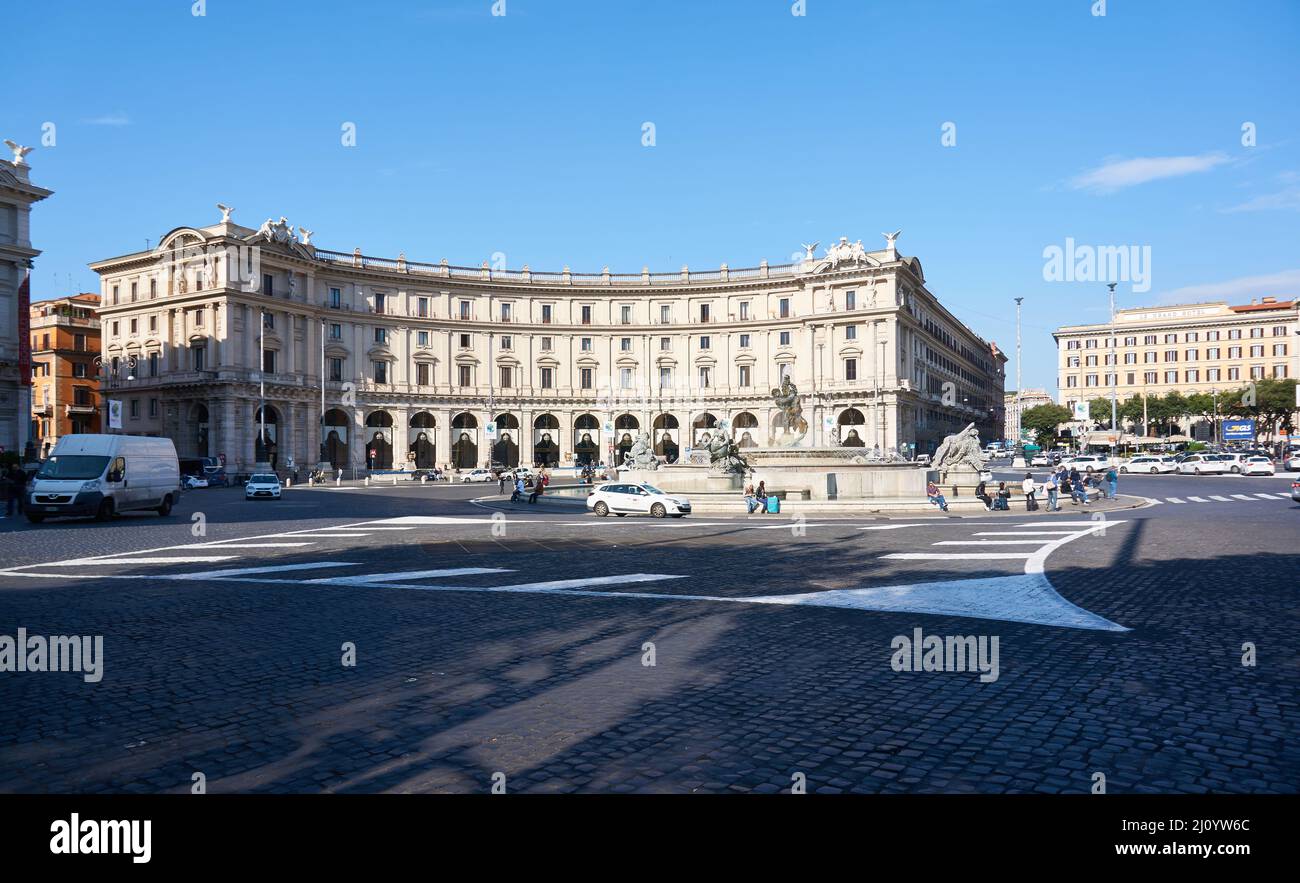 Piazza della Repubblica Stock Photo - Alamy