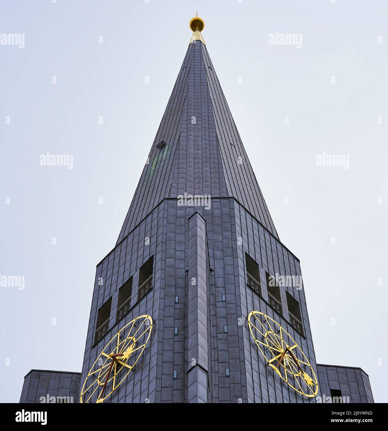 Church of St. Jacobi in Hamburg on a cloudy day Stock Photo - Alamy