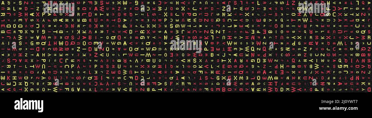 Abstract Geometrical Generative Computational Art Illustration Stock Vector Image And Art Alamy