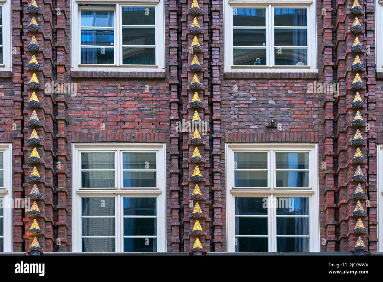Brick façade chilehaus in hi-res stock photography and images - Alamy