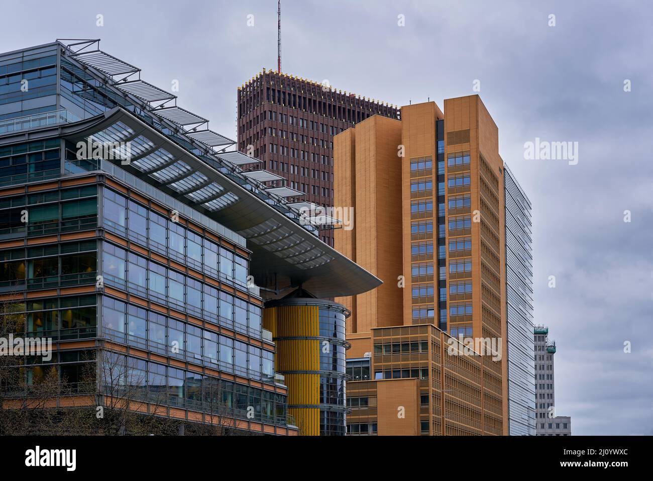 Potsdamer Platz buildings in Berlin Stock Photo - Alamy