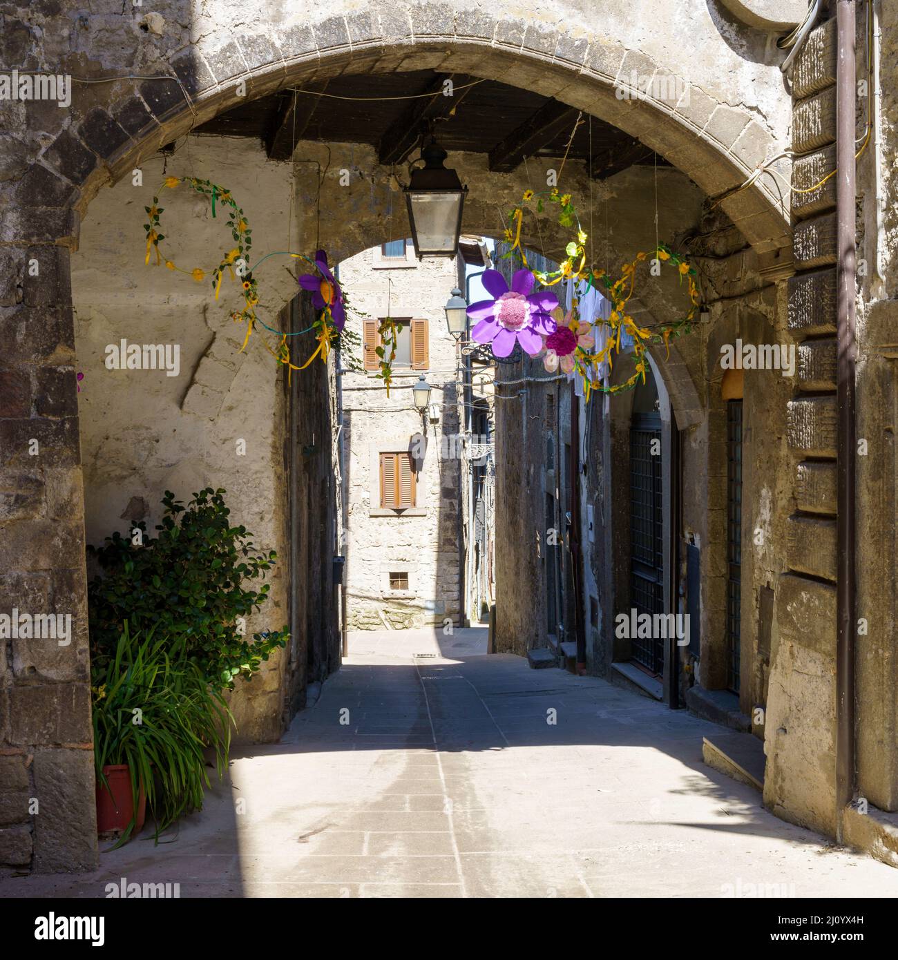 Vitorchiano village hi-res stock photography and images - Alamy