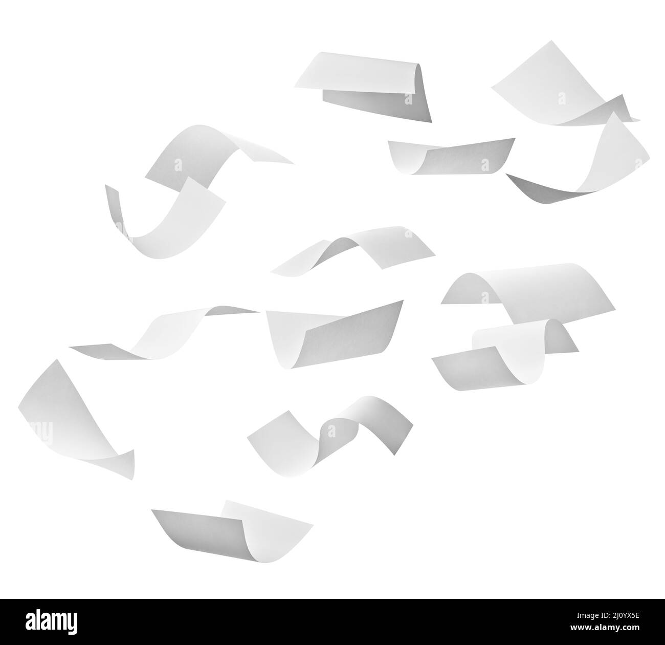 paper document flying paperwork business wind office Stock Photo - Alamy