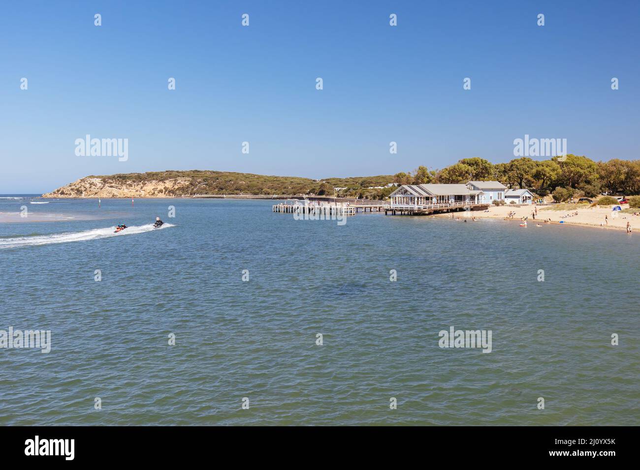 The Barwon River Area in Victoria Australia Stock Photo - Alamy