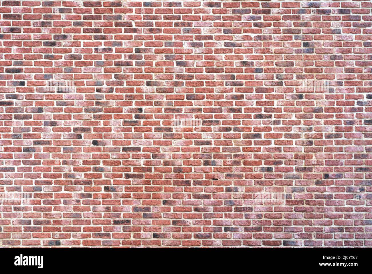 Old vintage red brick wall textured background Stock Photo - Alamy