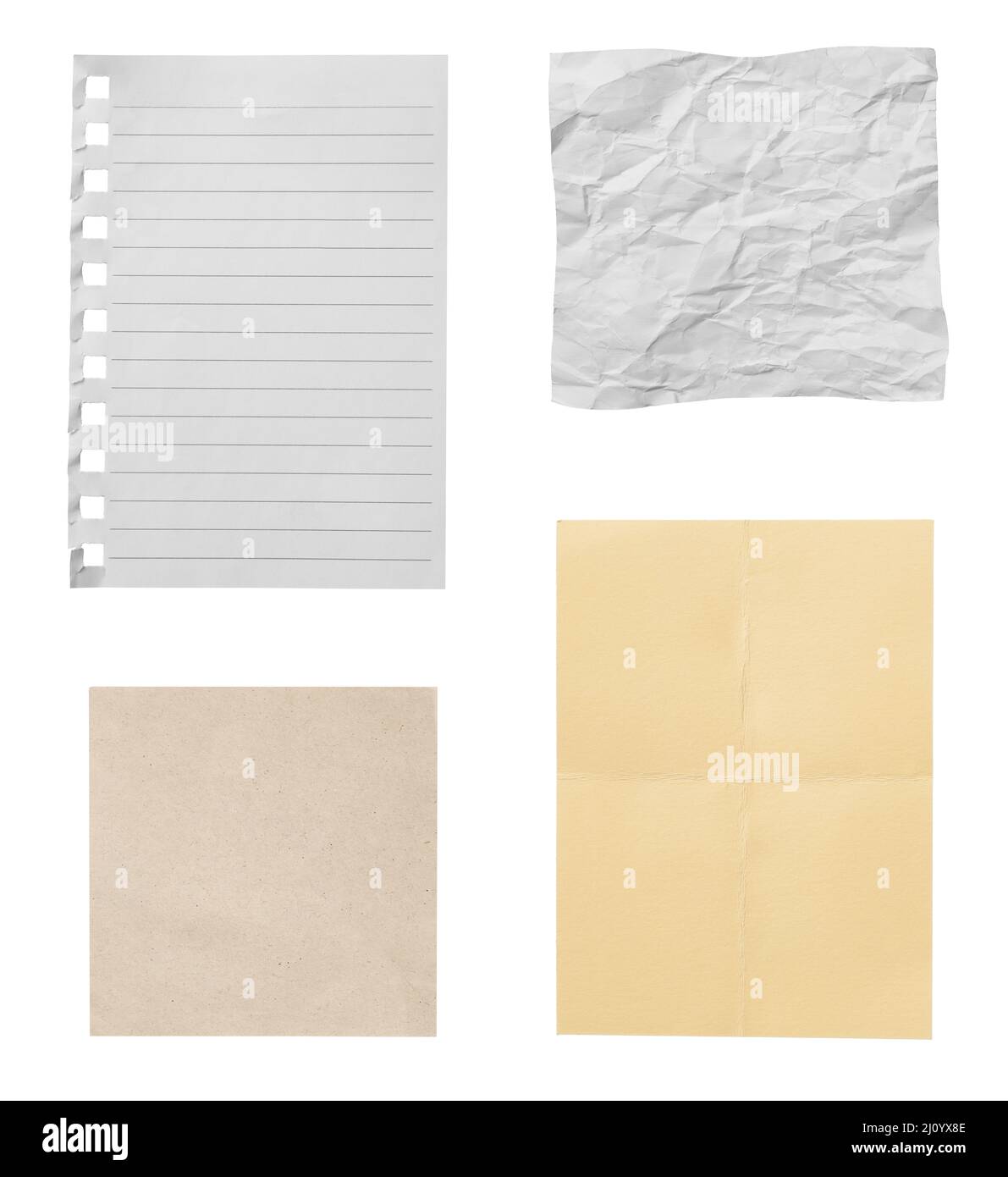 Used paper sheet ripped hi-res stock photography and images - Alamy