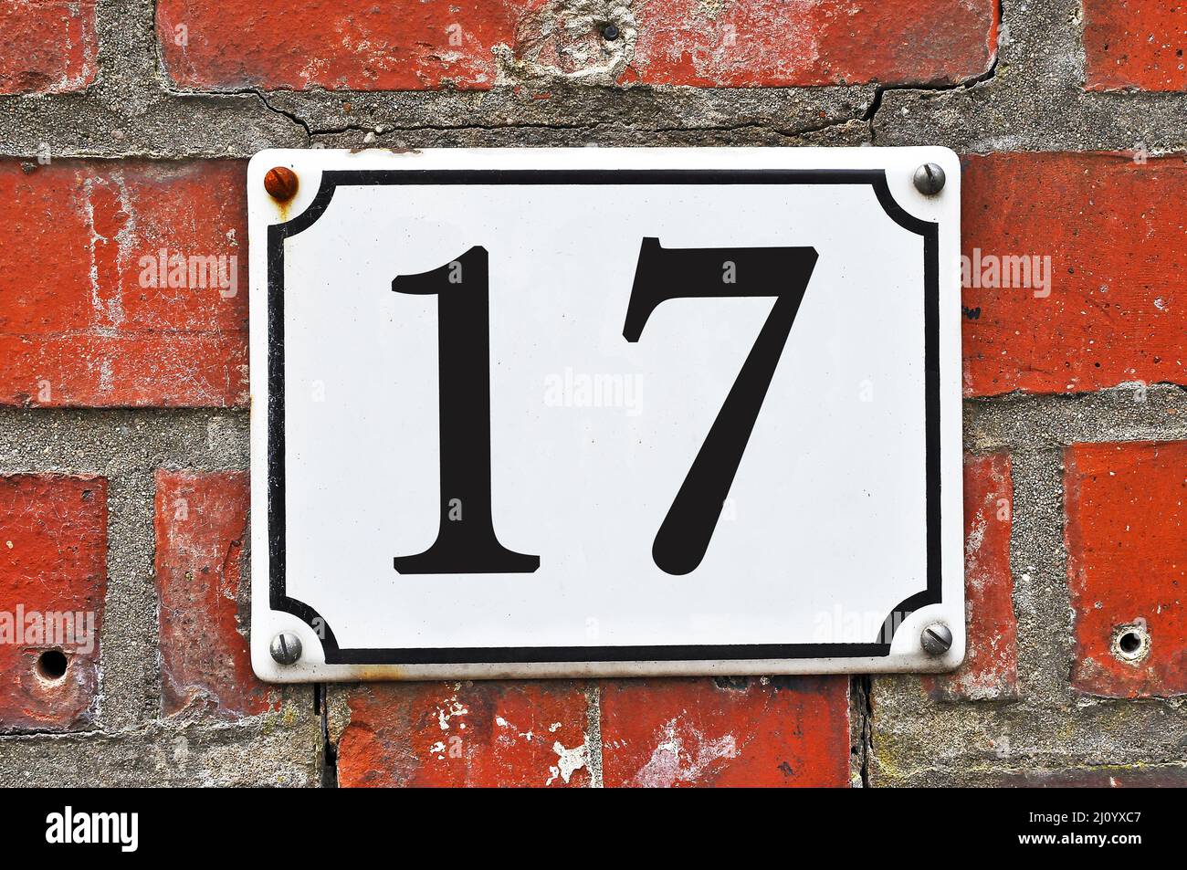 Number seventeen hi-res stock photography and images - Alamy