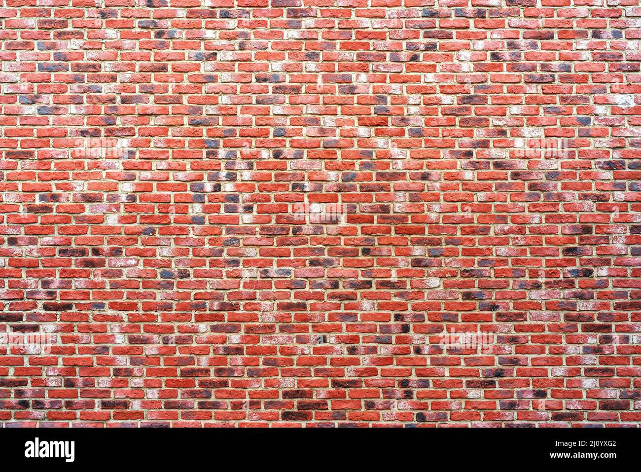 Red brick wall. Loft interior design. Architectural background Stock ...
