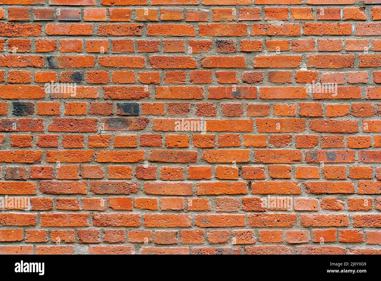 Red brick building wall. Interior of a modern loft. Background for ...