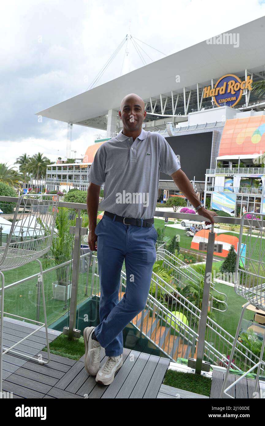 MIAMI GARDENS, FL - MARCH 20: Miami Open tournament director James ...