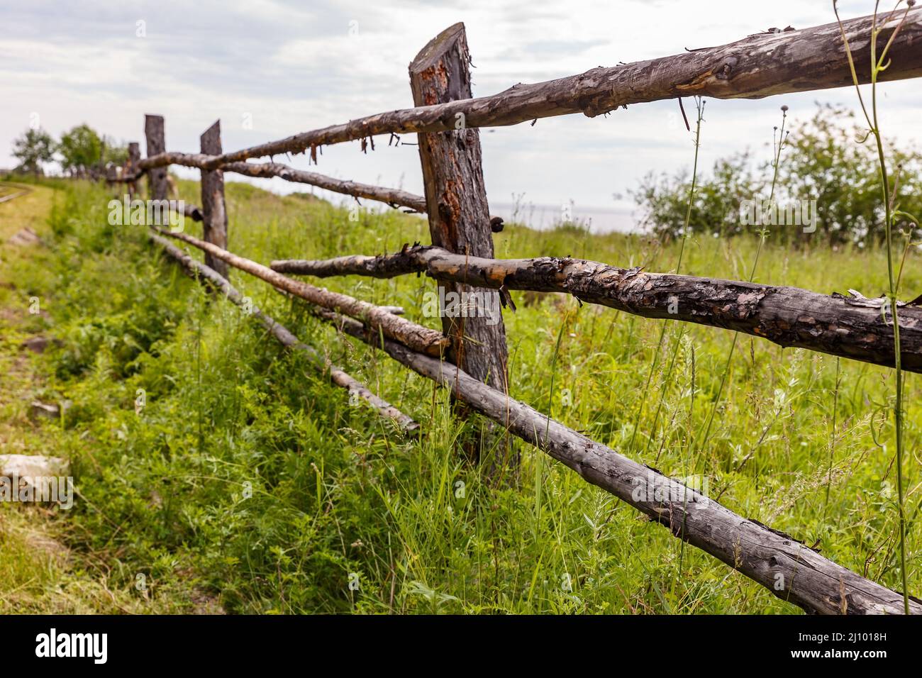 Rustic pole hi-res stock photography and images - Alamy