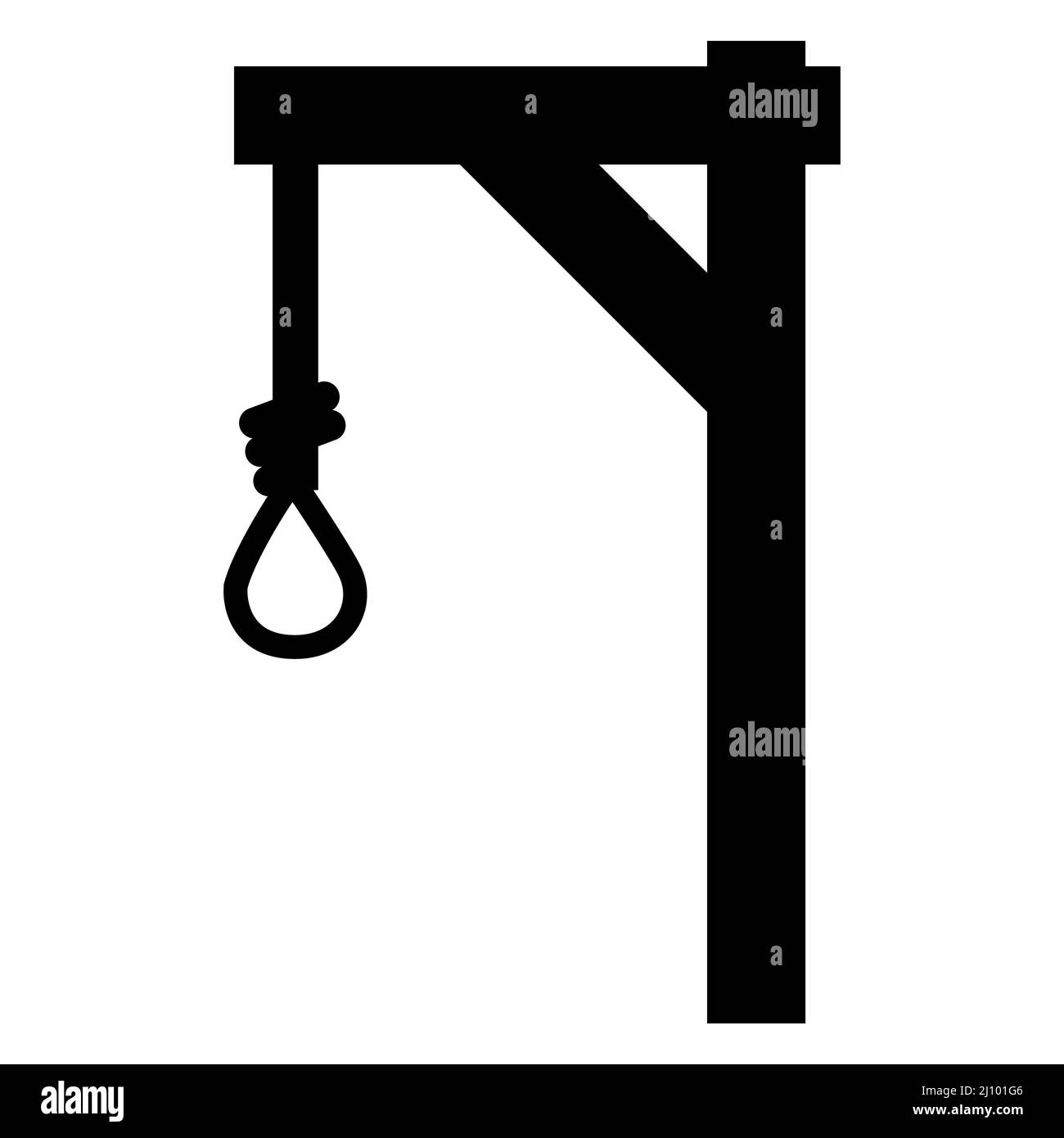 Death on the gallows Black and White Stock Photos & Images - Alamy
