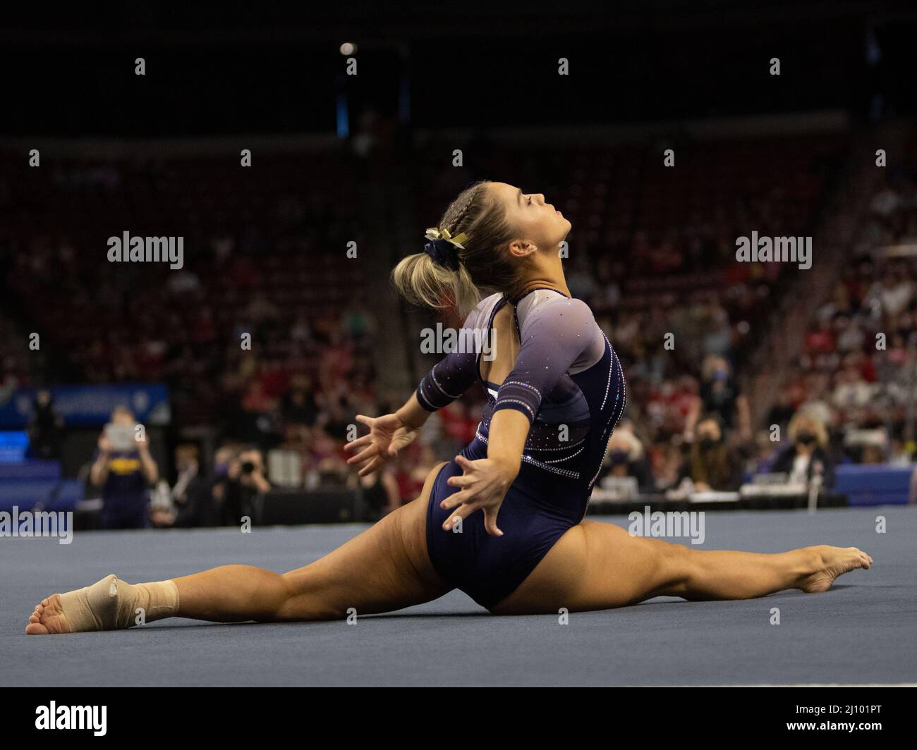March 19, 2022: University of California Berkeley gymnast Grace Quinn ...